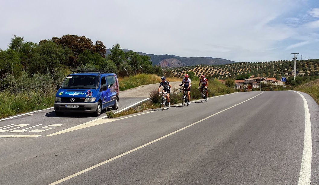 Road Bikes, touring & e-bike tours, support vans | Cycling Country Spain